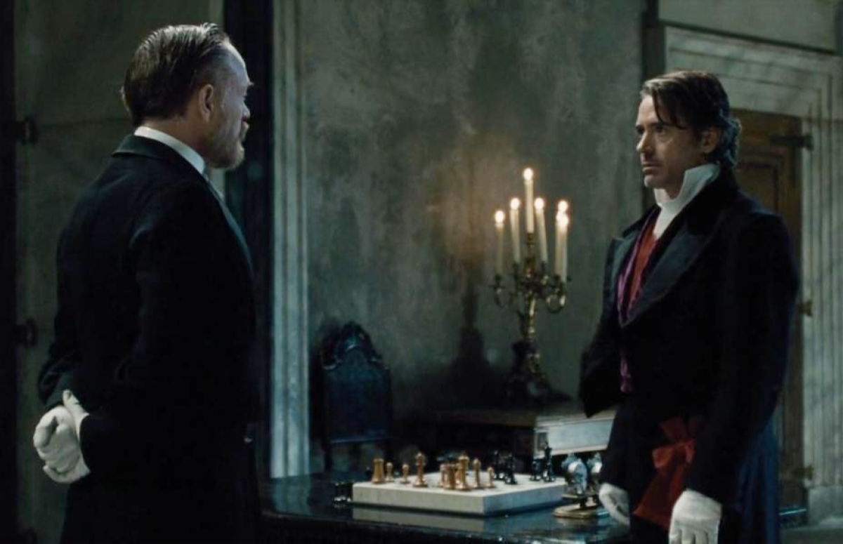 Chess in Movies: A Game of Shadows, Sherlock Holmes